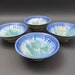 Edgecomb Potters Maine Blue Green Crystalline Glazed Art Pottery Bowl ...