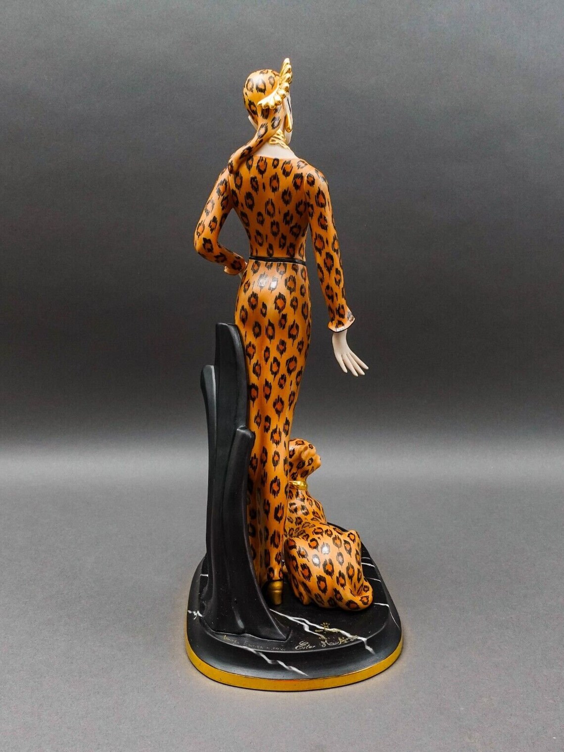 Capodimonte Italy Mario Pegoraro Ester Bassano Art Deco Lady Sculpture ...