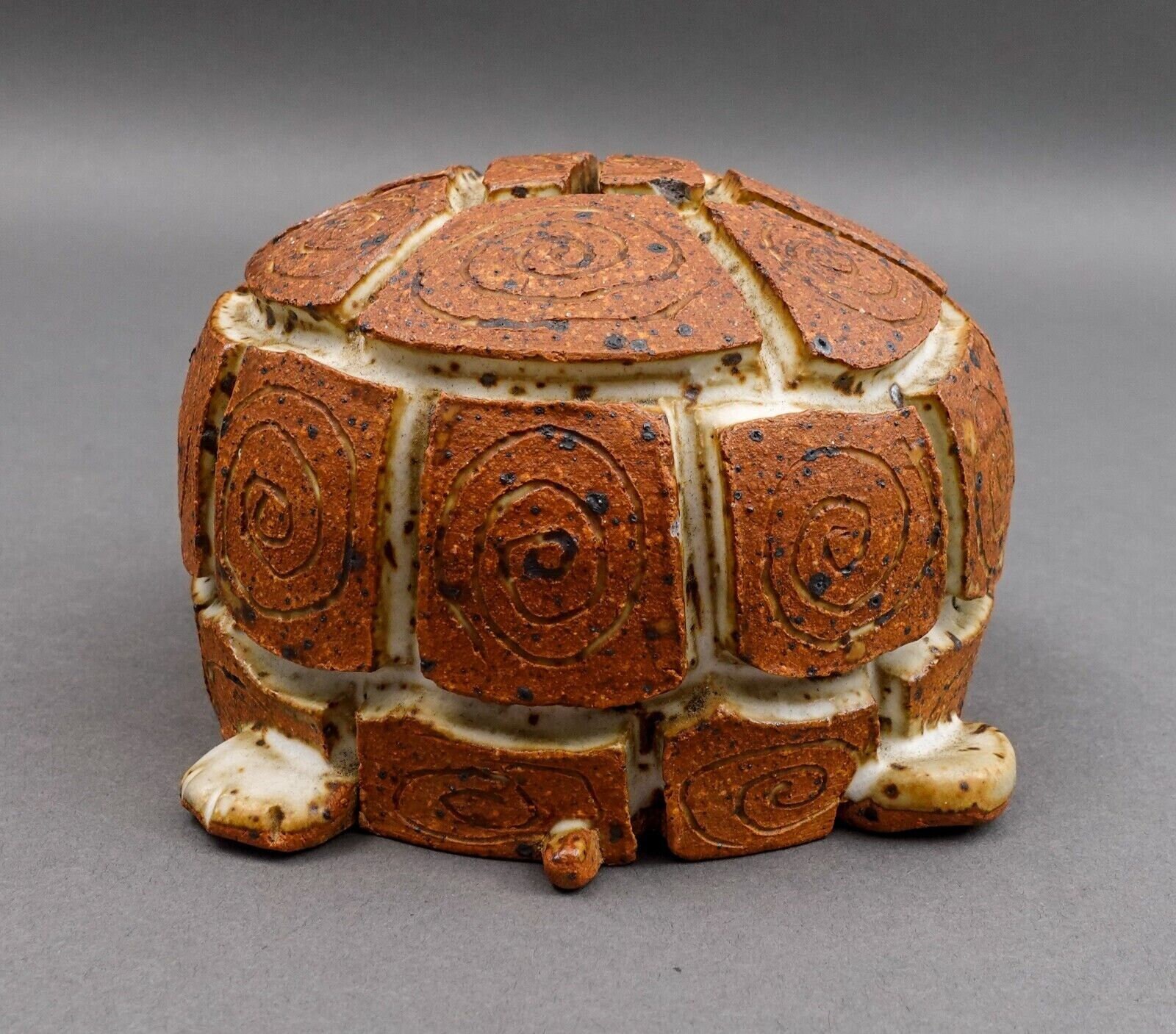 Vintage Signed Studio Art Pottery Turtle Coin Bank Figurine - Etsy