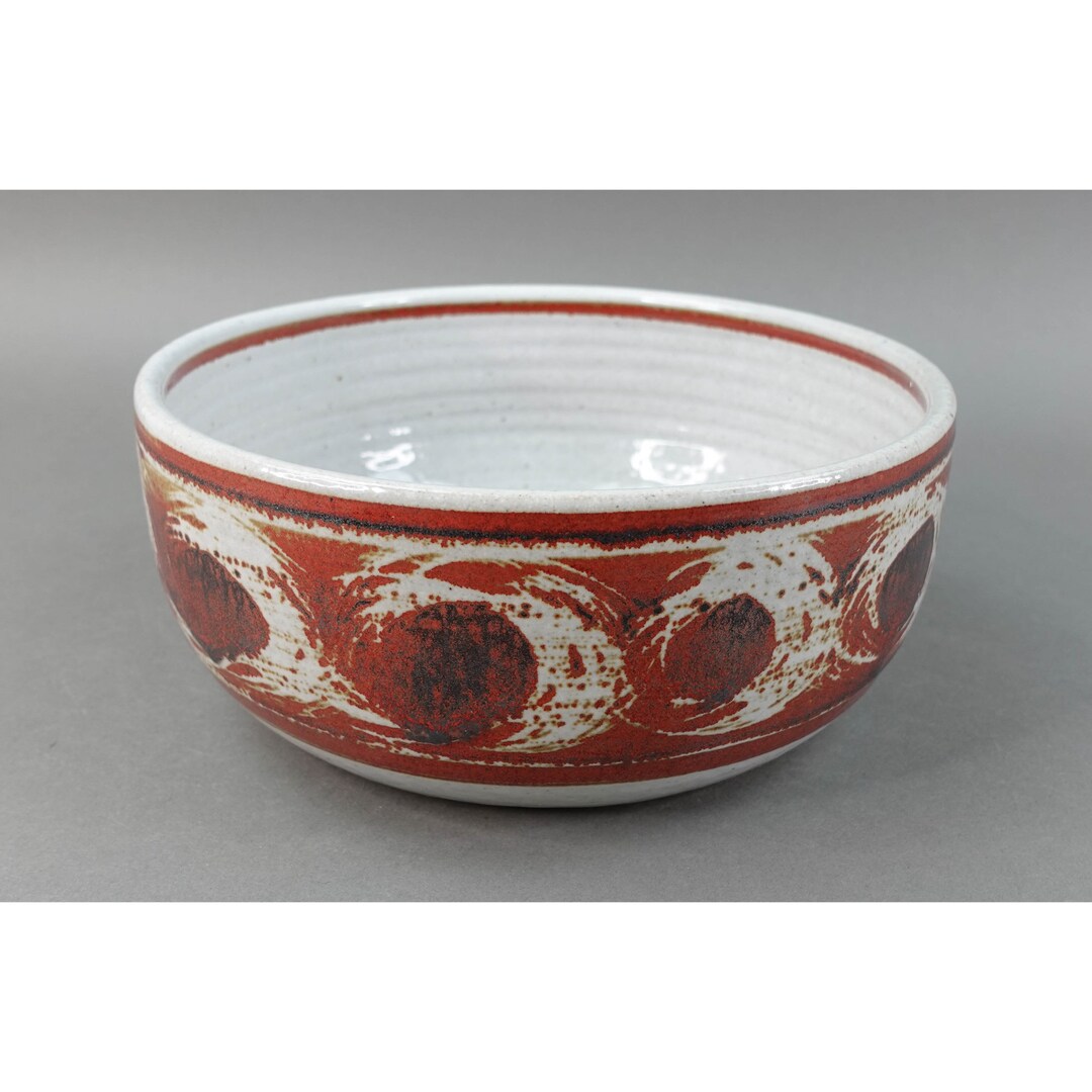 Dennis Kirchmann (1937-2017) Signed Indiana Studio Pottery Abstract ...