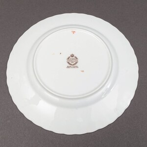 Minton England S600 Gold Laurel Leaves Light Blue Salad Dessert Plate ...