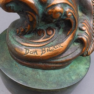 Dan Brown Signed Swordfish Bronze Sculpture Statue 12 1/2" Tall - Etsy