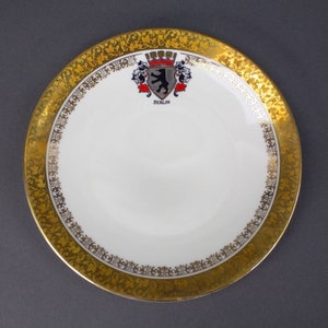 Kunst Kronach Handgemalt Berlin Crest Gold Tea Cup Saucer Luncheon ...