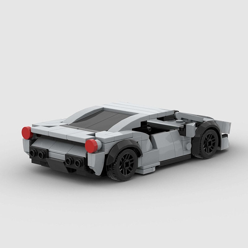 Lamborghini Aventador MOC Brick Set to Build DIY Kit Building Blocks ...