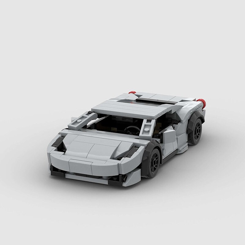 Lamborghini Aventador MOC Brick Set to Build DIY Kit Building Blocks ...