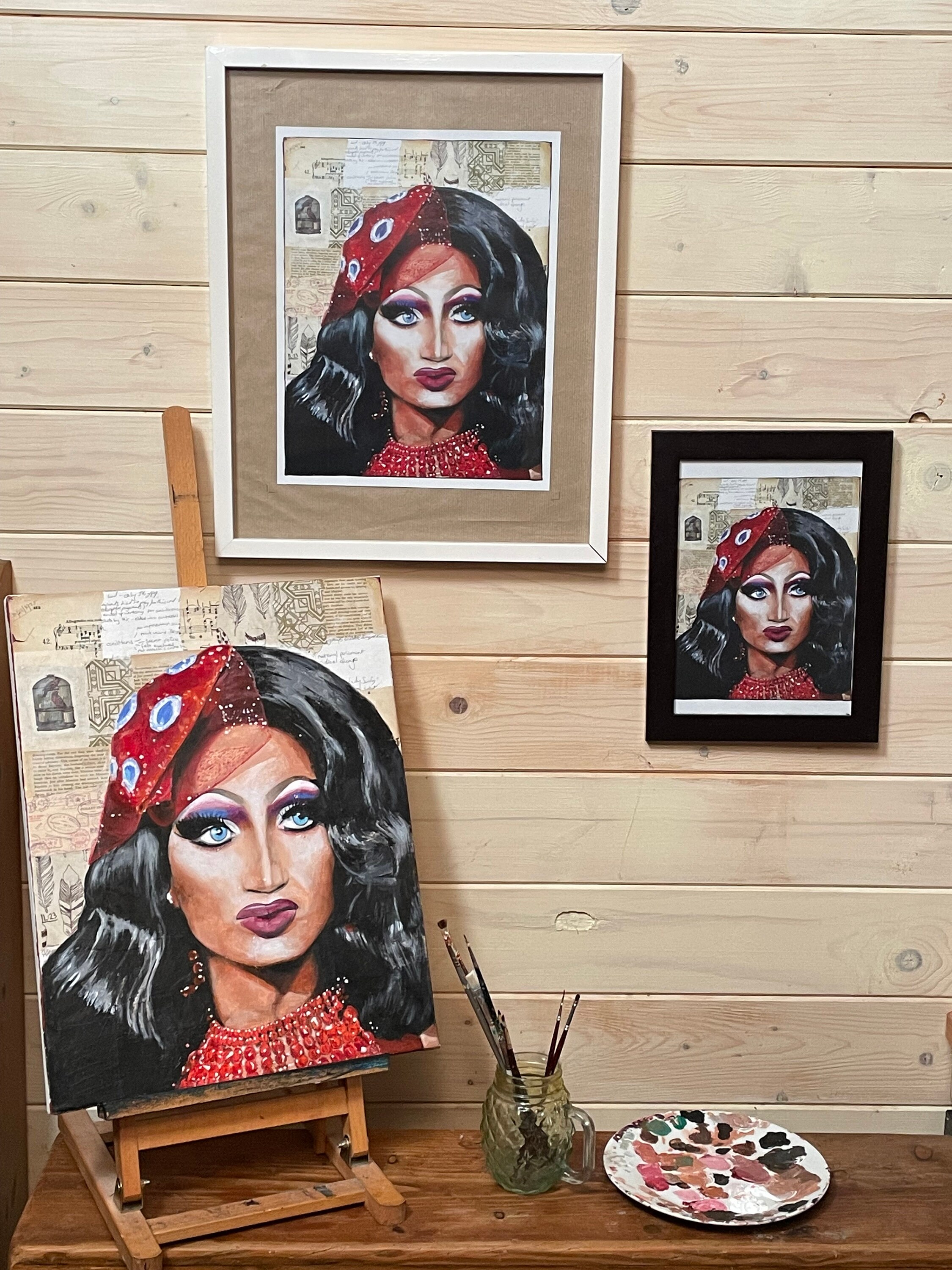 Angeria Paris Van Michaels Drag Queen Print Drag Queens - Etsy UK