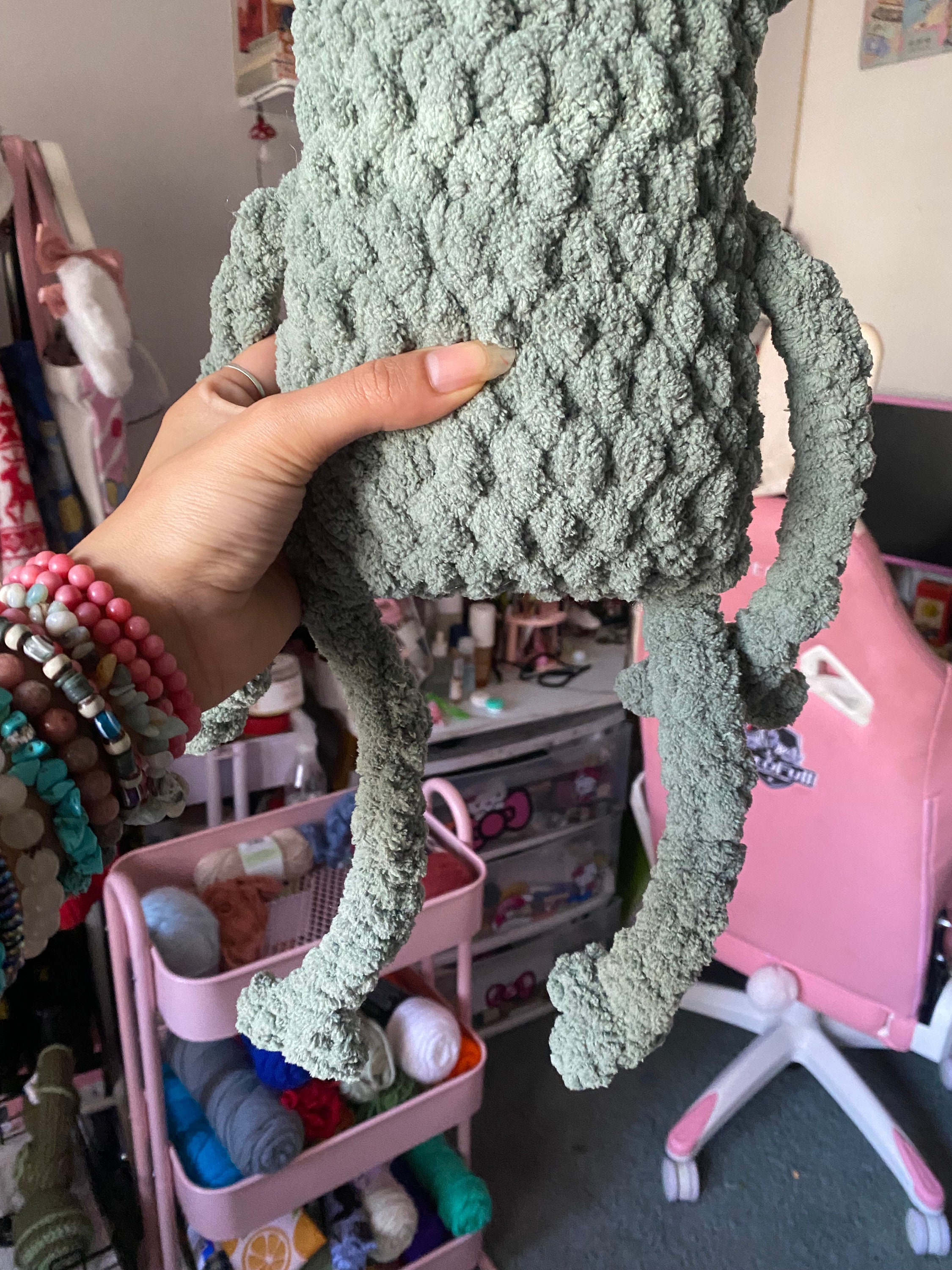 Crochet Jumbo Leggy Froggy - Etsy