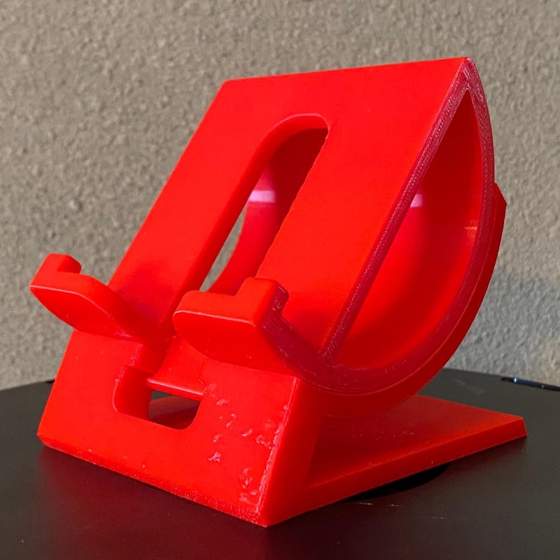 Red Phone Stand - Etsy