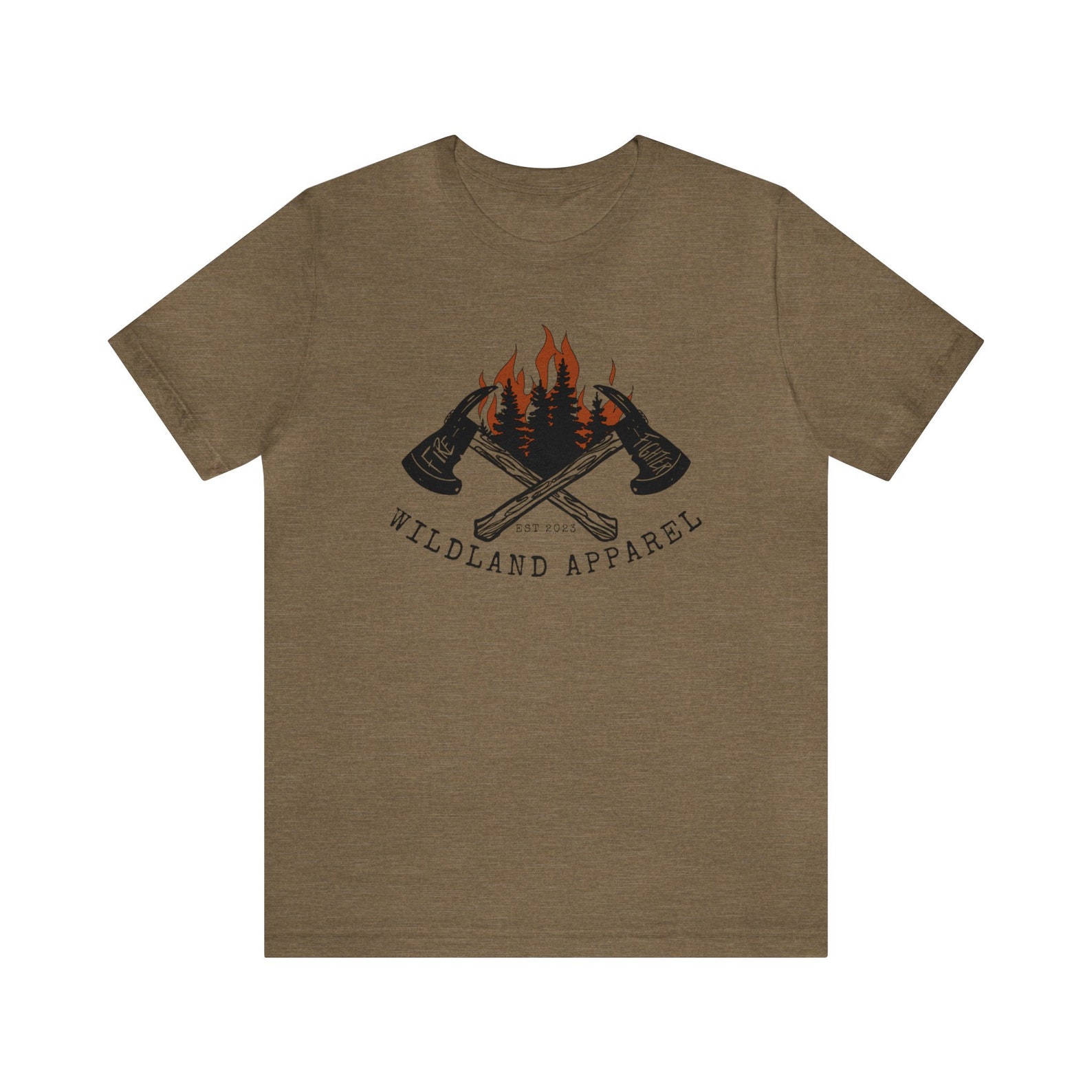 Wildland Apparel T-shirt - Wildland Firefighter T-shirt, Hotshot Shirt ...