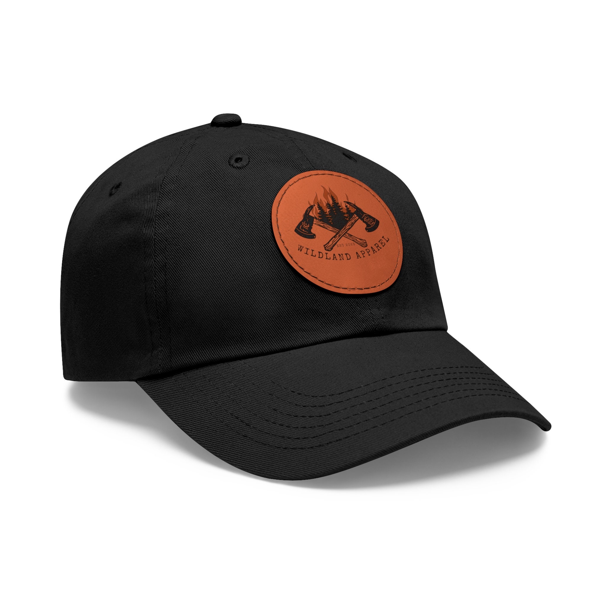Wildland Firefighter Hat With Leather Patch- Tactical Grunge ...