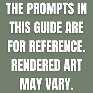 Dall-e 3 & Chatgpt V.4 AI Art Prompt Guide With Sample Artwork - Etsy