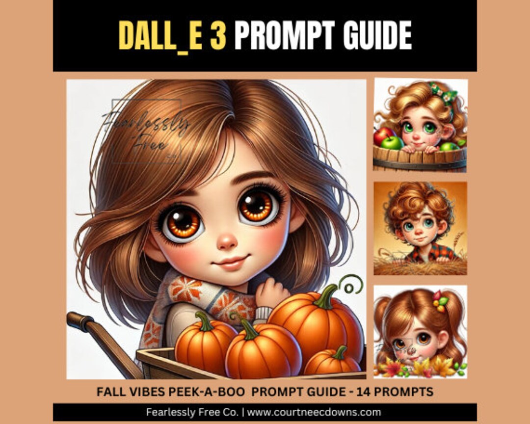 Fall Peek-a-boo Prompt Guide: 14 Unique Prompt & 12 Stunning Sample ...
