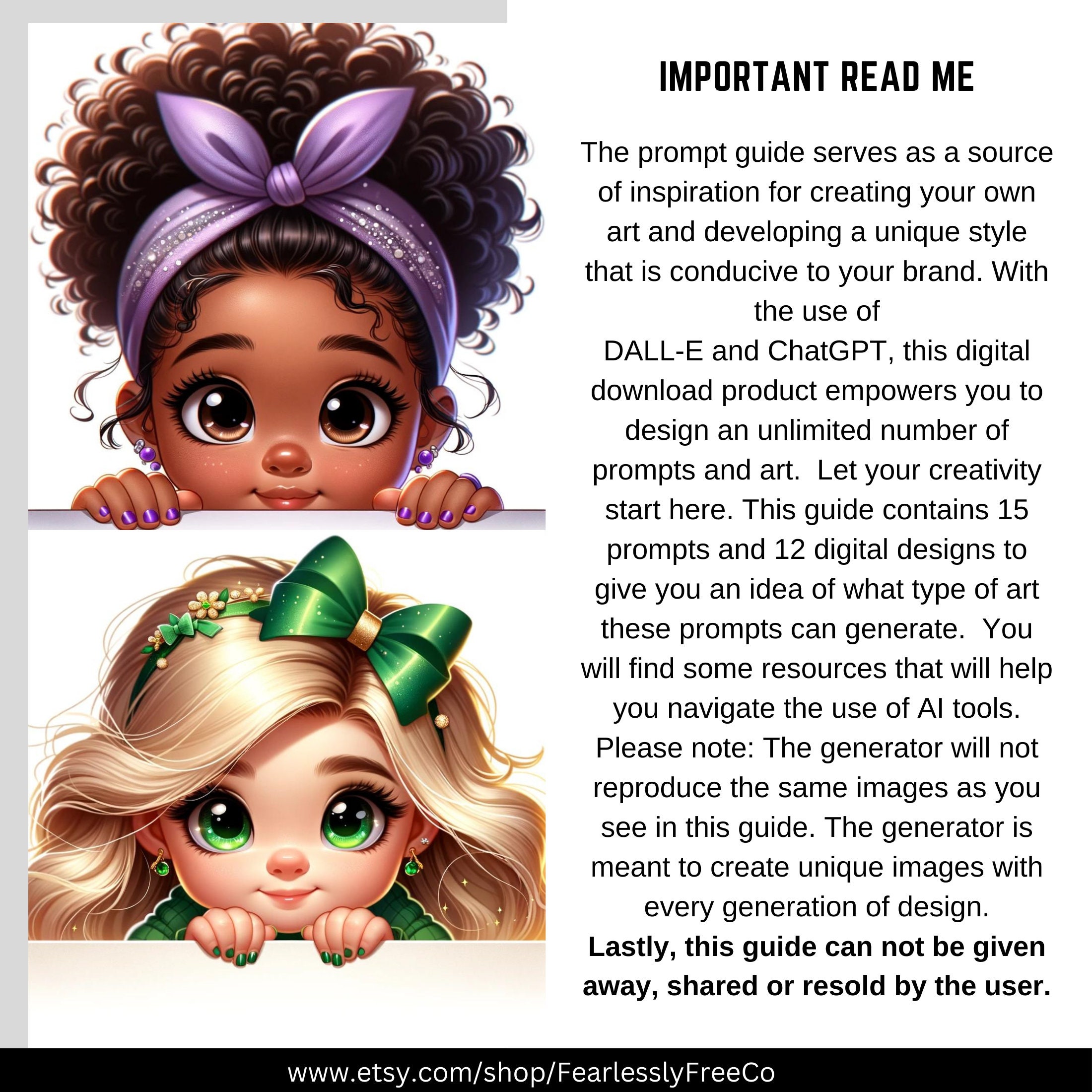 Dall-e 3 & Chatgpt V.4 AI Art Prompt Guide Beautiful Peek a Boo Girls ...