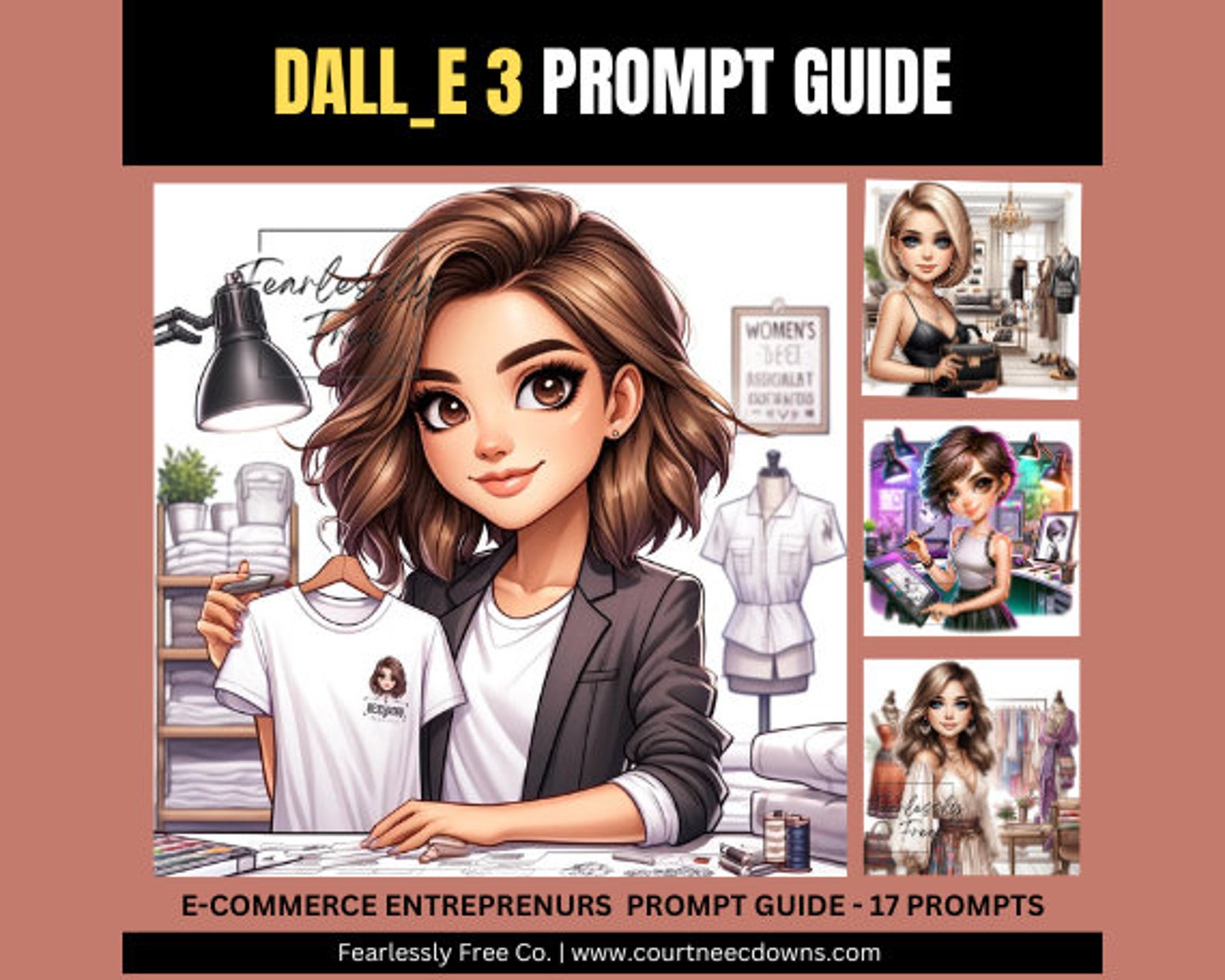 Dall-e 3 & Chatgpt V.4 AI Art Prompt Guide E-commerce Entrepreneur ...