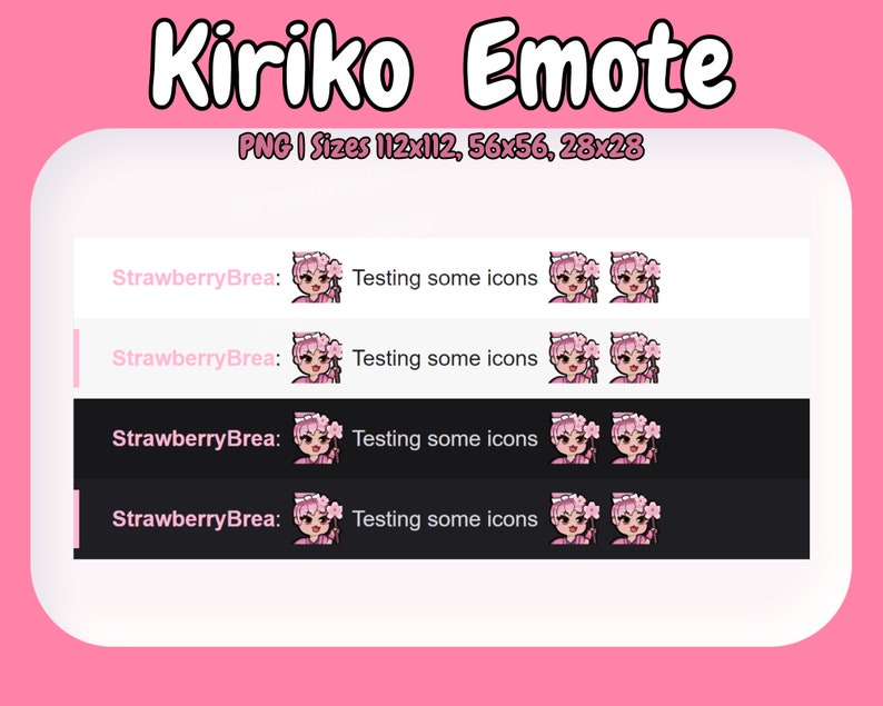 Overwatch X Sakura Kiriko Emote for Twitch / Cherry Blossom / Emoji ...