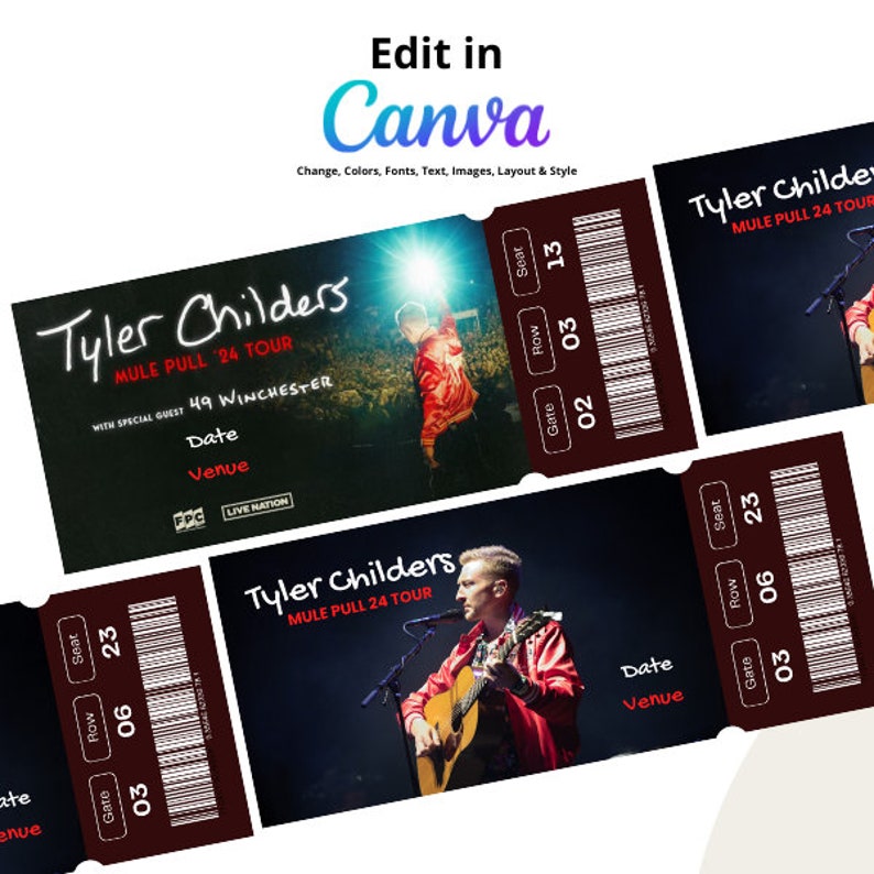 Tyler Childers Concert Tickets 2024 Lok - Lanae Miranda Tyler Childers Concert Tickets 2024 Lok - Lanae Miranda