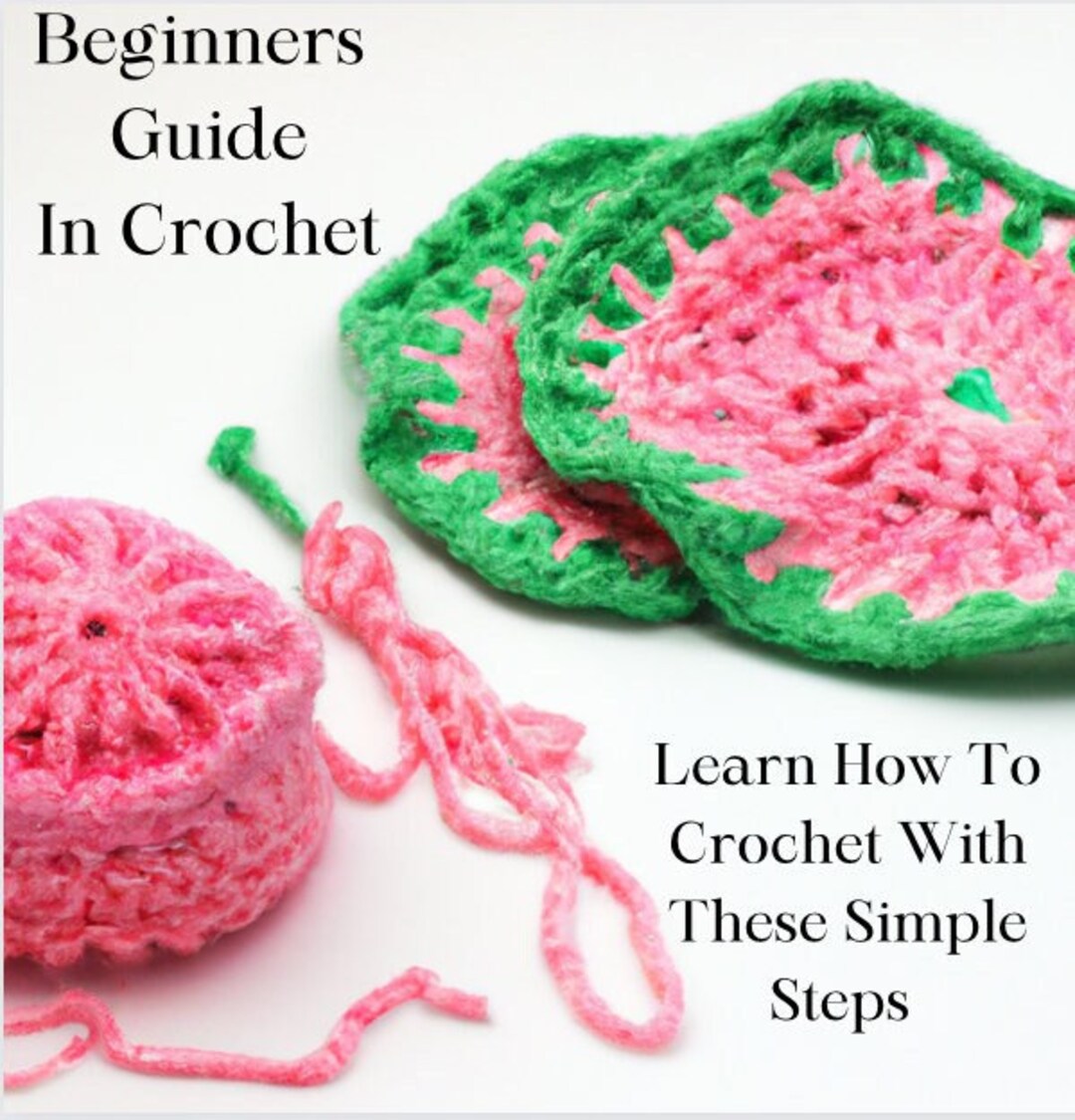 Beginners Crochet Guide How to Crochet Home Decor Crochet - Etsy