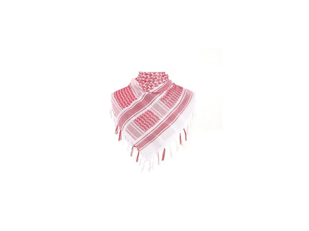 Keffiyeh Arab Military Cotton Scarf for Men Women Winter Shawl Neck ...