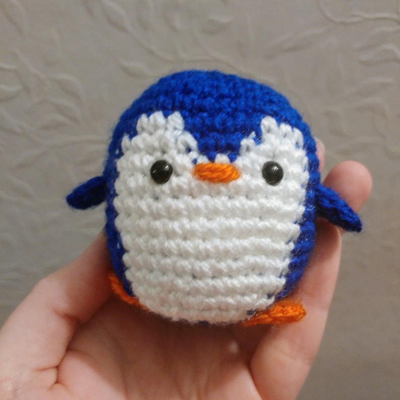 Mini Crochet Penguins Handmade Amigurumi - Etsy