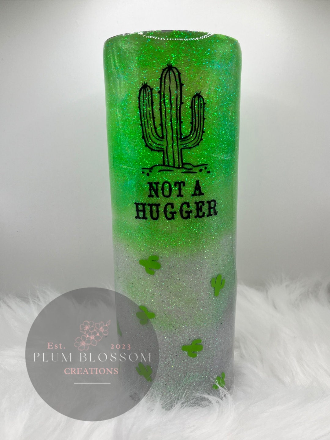 Cactus Tumbler, Custom Cactus Tumbler, Plant Lover Gift, Stainless ...