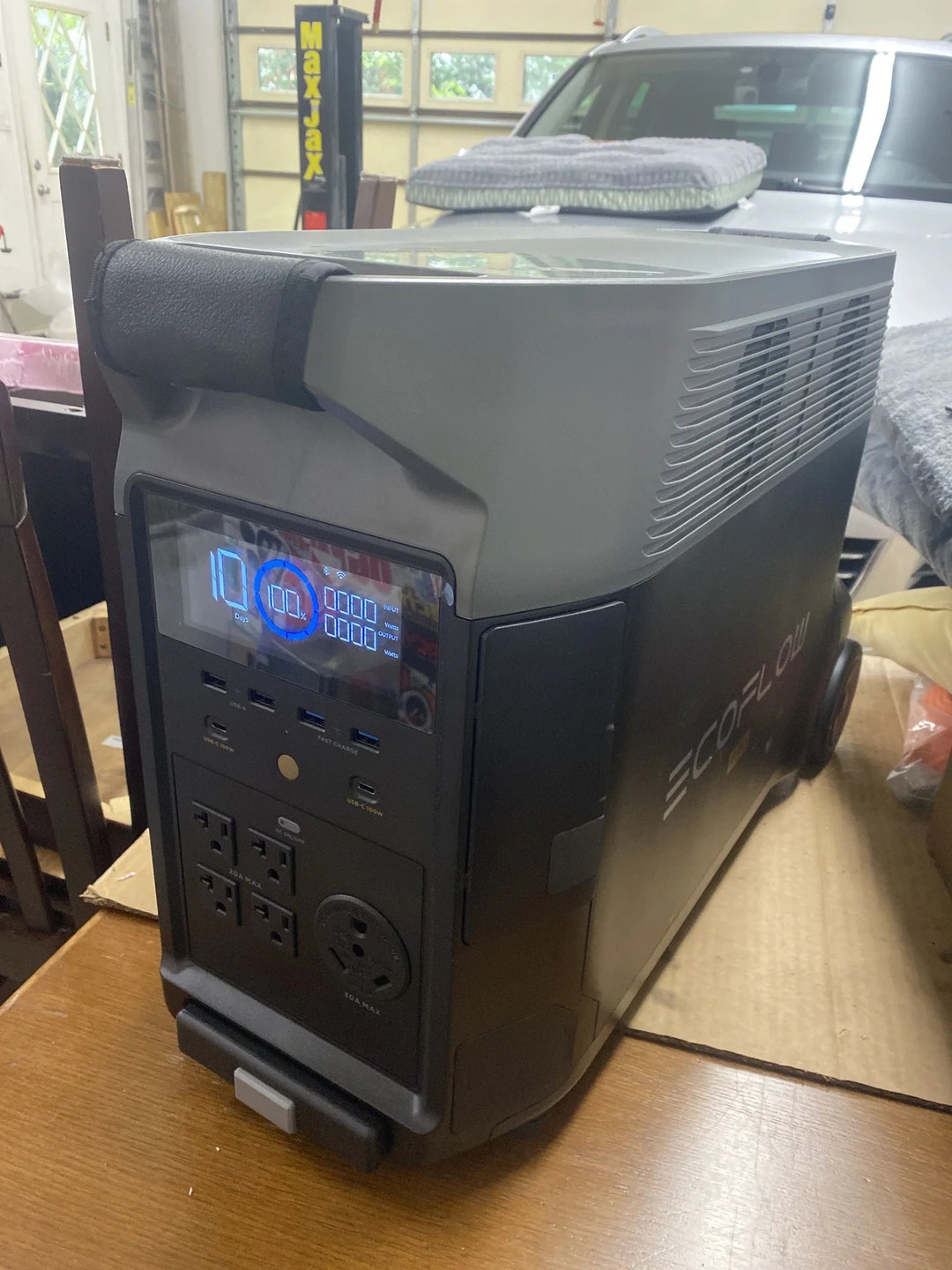 Ecoflow Delta Pro With Weatherproof Cover and Ecoflow Remote - Etsy