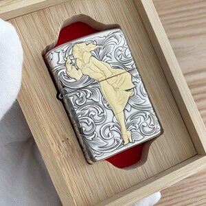 Zippo Very Rare Windy 24k Gold Sterling Silver New in Box Asian Market - Etsy