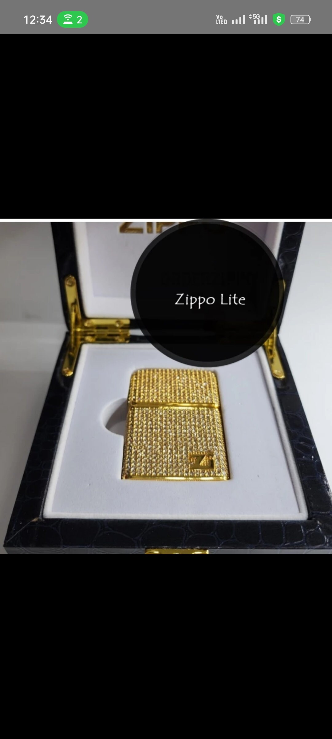 Zippo Rare Limited Edition Crystal Gold 5side New in Box - Etsy
