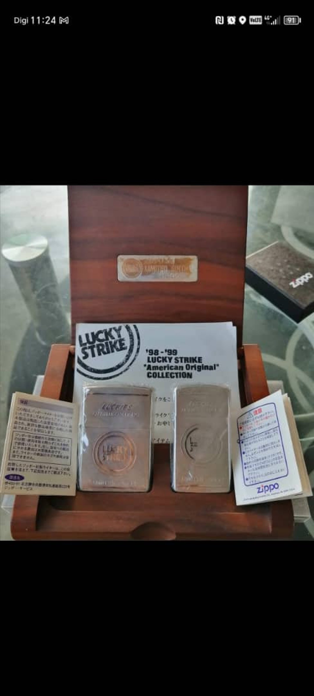 Zippo Very Rare Combo Lucky Strike Limited Edition New in Box - Etsy