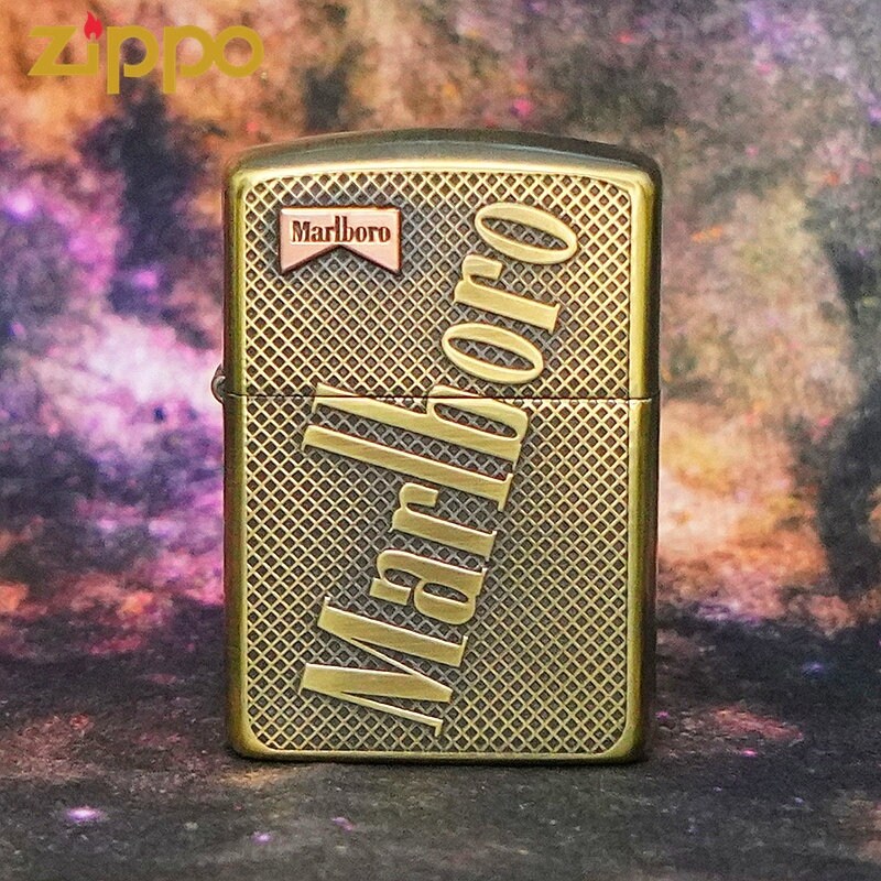 Zippo Very Rare Marlboro Antique Bronze Armor Case New in Box - Etsy