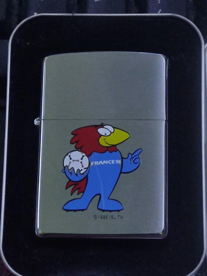 Zippo Very Nice France98 World Cup Unused 1998 - Etsy