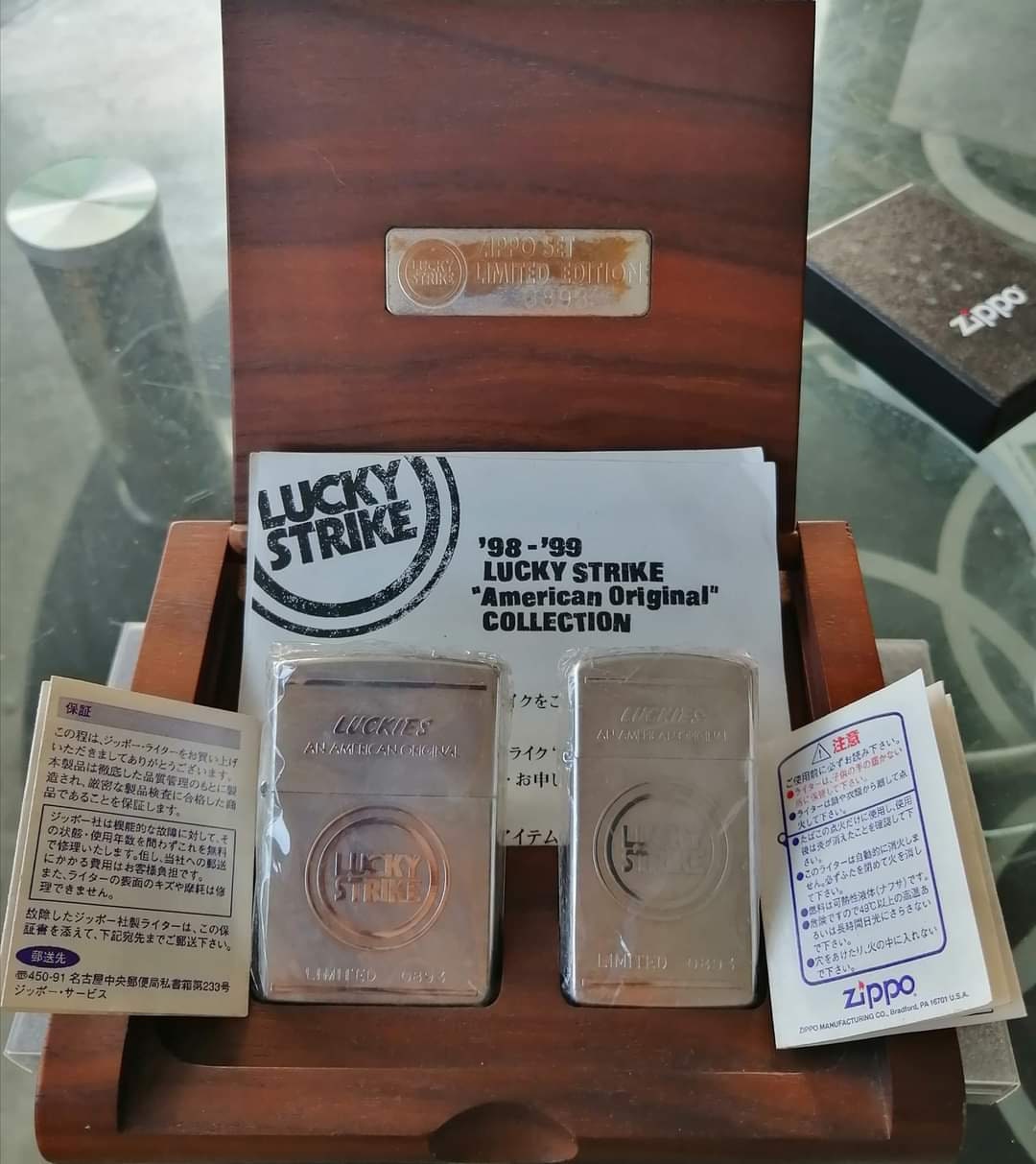 Zippo Very Rare Combo Lucky Strike Limited Edition New in Box - Etsy