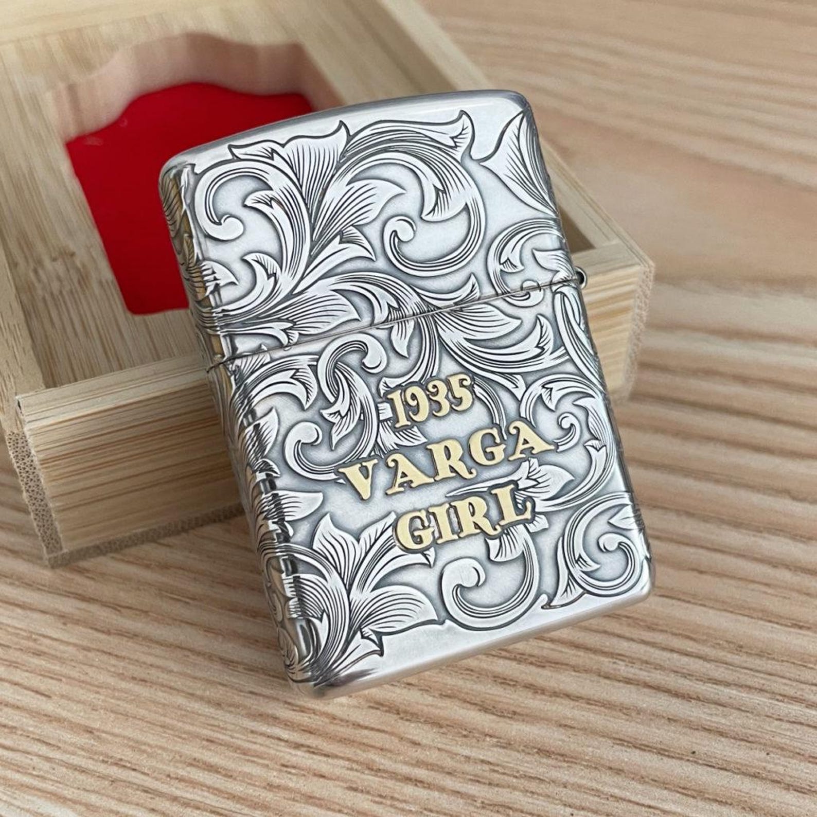 Zippo Very Rare Windy 24k Gold Sterling Silver New in Box Asian Market - Etsy