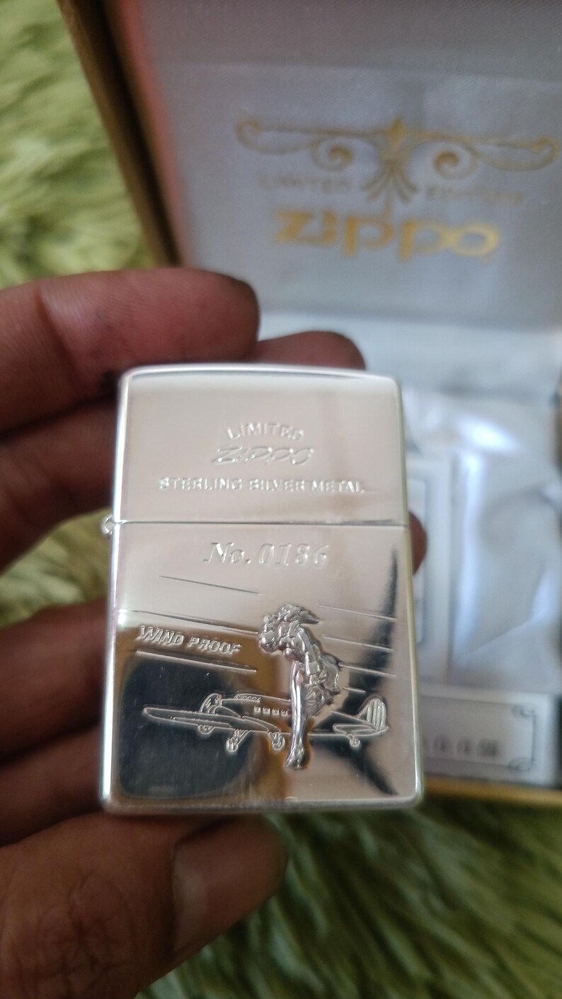 Zippo Extremely Rare Windy Sterling Silver Metal Limited Edition Only 1000pcs Unused 1997 - Etsy