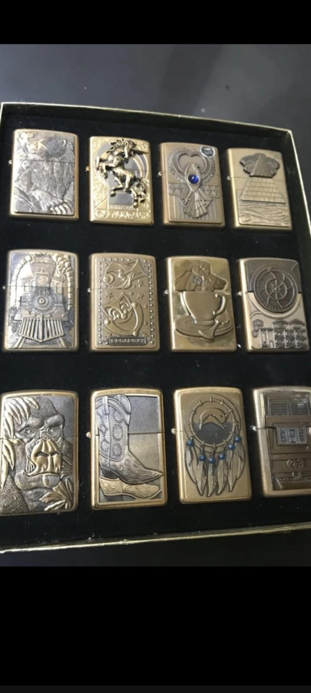 Zippo Very Rare Barrett Smythe 2 Set Item All 24 Pcs Zippo Unused With ...