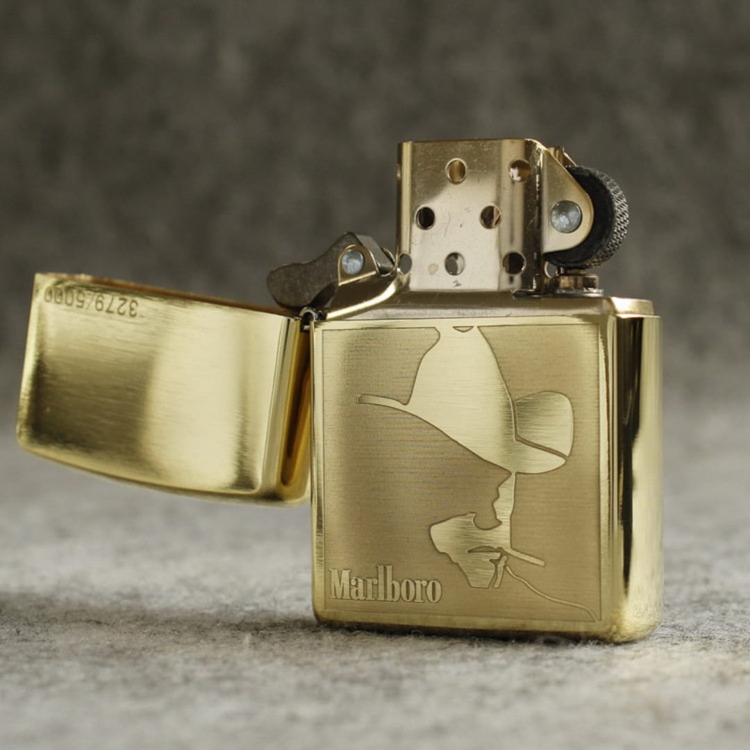Zippo Very Rare Marlboro Man Solid Brass Limited Edition New in Box - Etsy