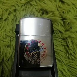 Zippo Uss Navy Asayuki DD123 Unused Vintage 1990 - Etsy