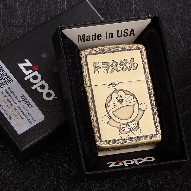Zippo Very Rare Doraemon Cartoon Tv Asian Market New in Box - Etsy