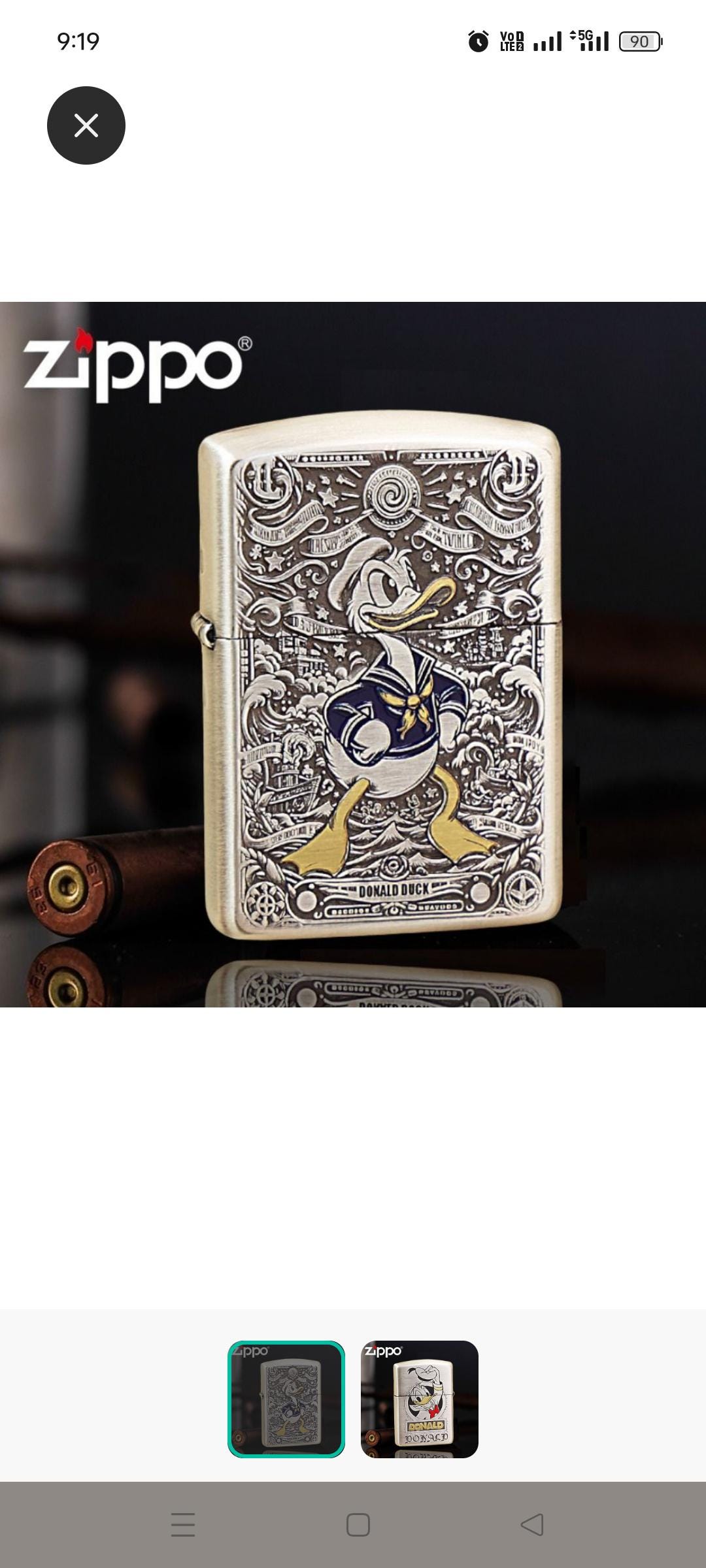 Zippo Very Nice Donald Duck New in Box Asian Market - Etsy