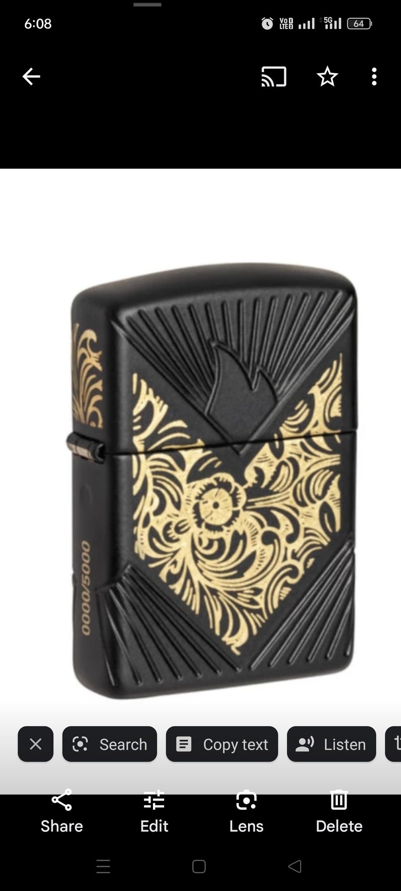 Zippo Rare Collectible 2024 Market American Limited Edition 5000 Pc's ...