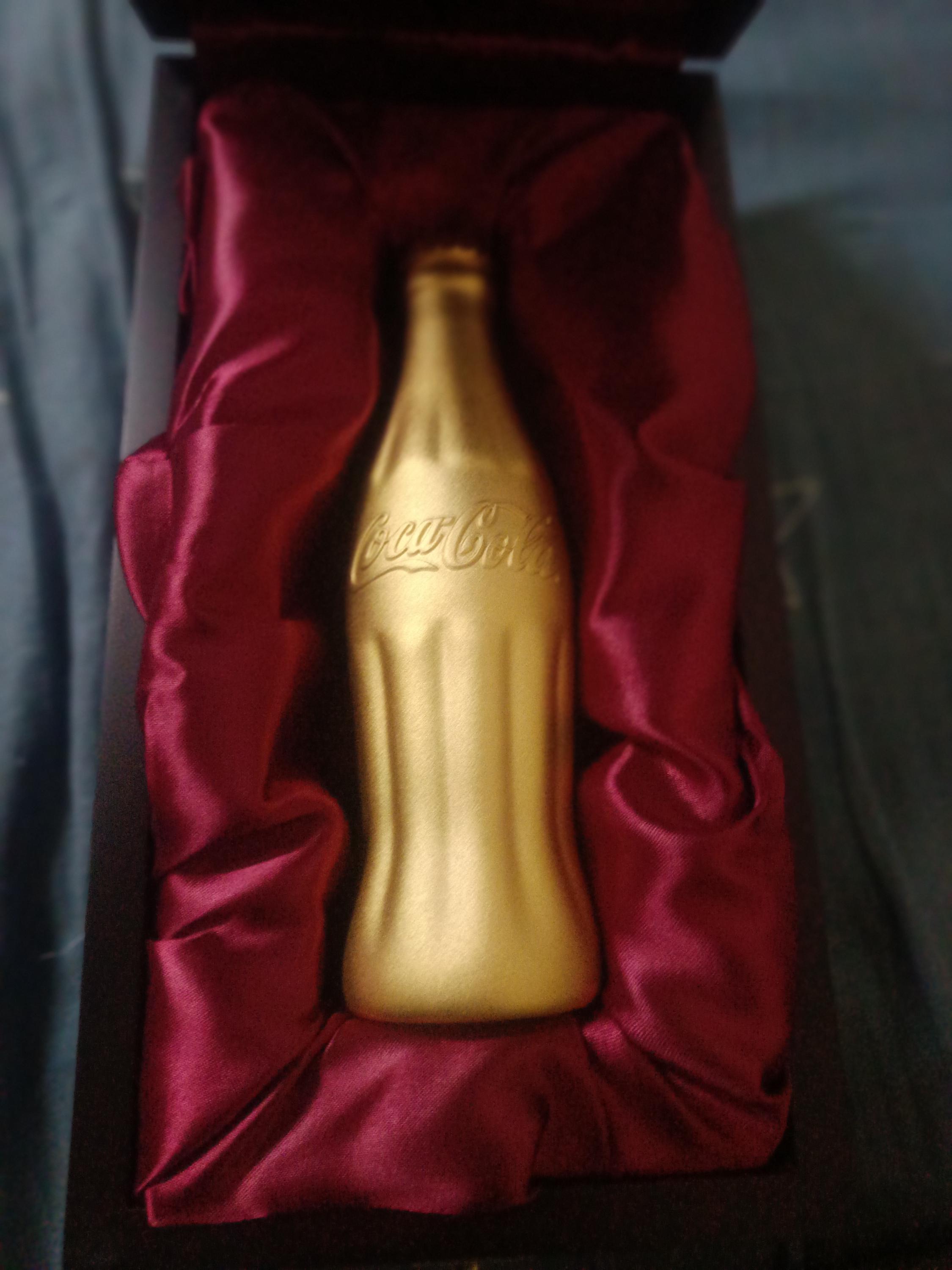 Item Rare Coca Cola Bottle 24k Gold Plated Limited Edition - Etsy UK