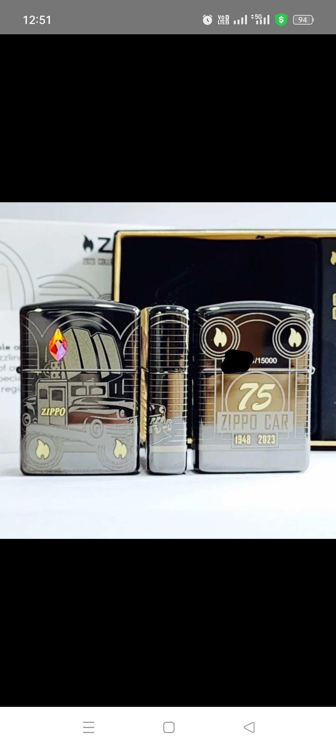 Zippo Rare Zippo Car Collectibles 2023 Limited Edition/15000 or /10000 ...