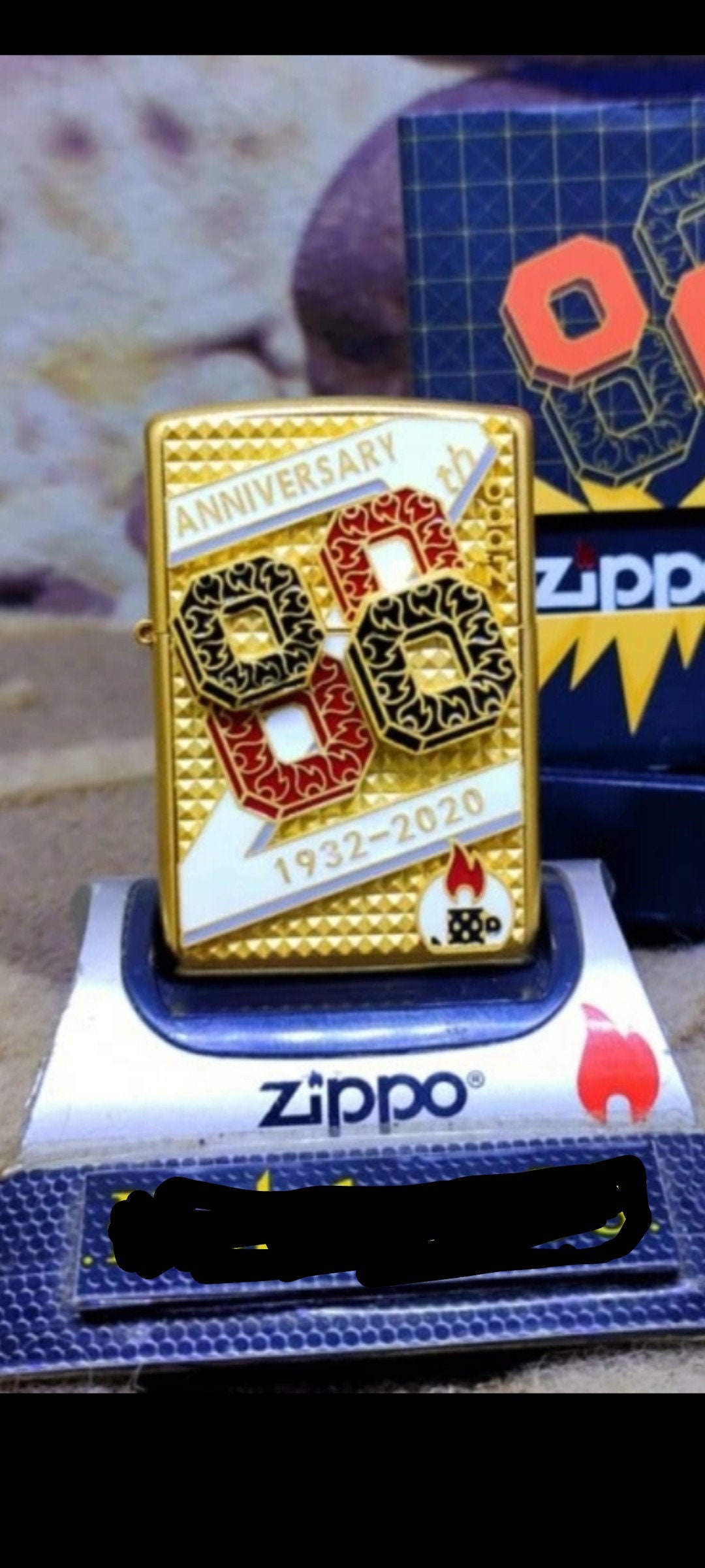 Zippo Rare 88th Anniversary Limited Edition 600 Milion Zippo Made ...