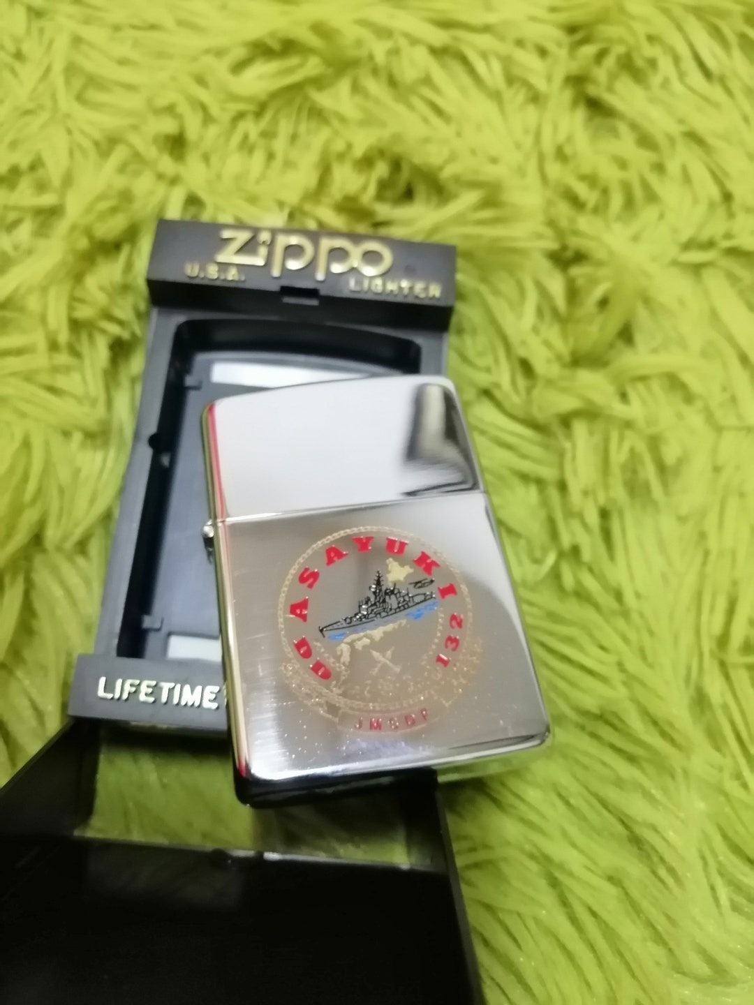 Zippo Uss Navy Asayuki DD123 Unused Vintage 1990 - Etsy
