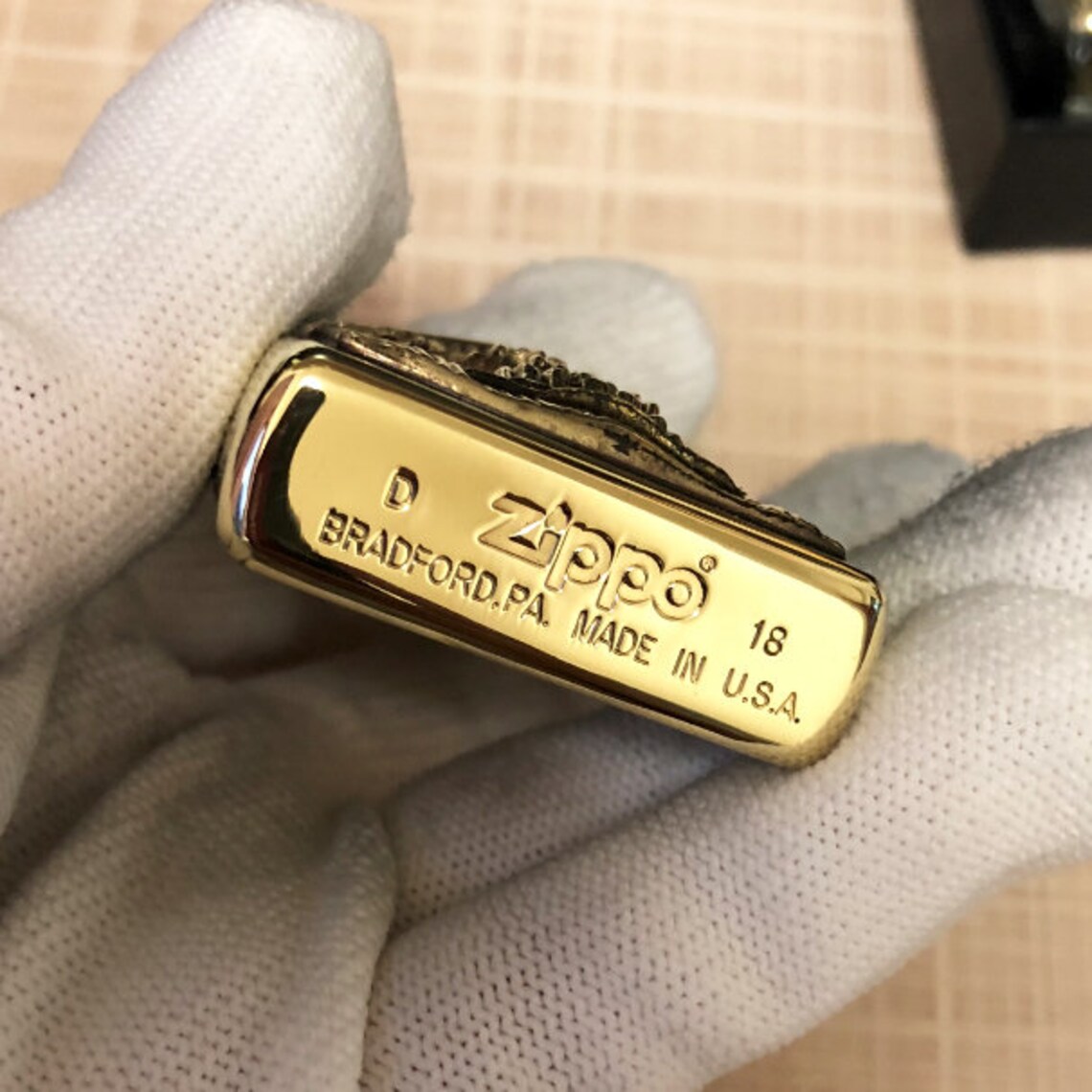 Zippo Rare Alien Brass 20th Anniversary New in Box - Etsy