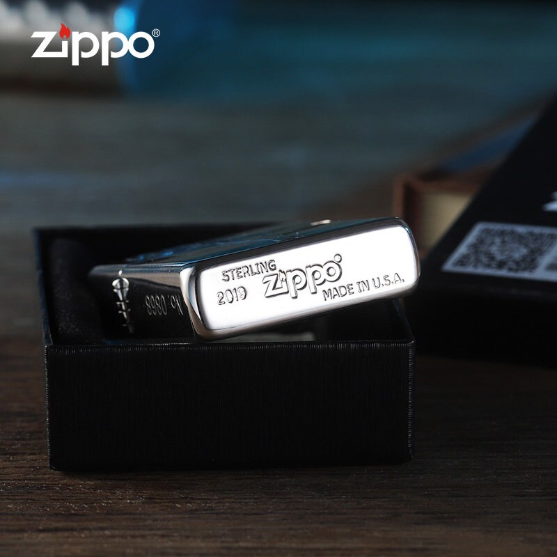 Zippo Very Rare Windy Sterling Silver New in Box - Etsy