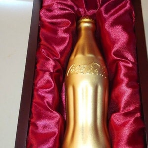 Item Rare Coca Cola Bottle 24k Gold Plated Limited Edition - Etsy UK