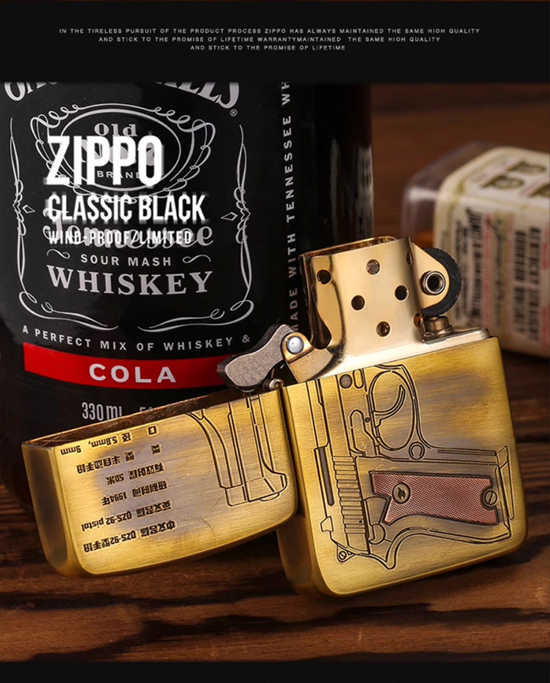 Zippo Very Nice Pistol Replica 1941 Limited No New in Box - Etsy