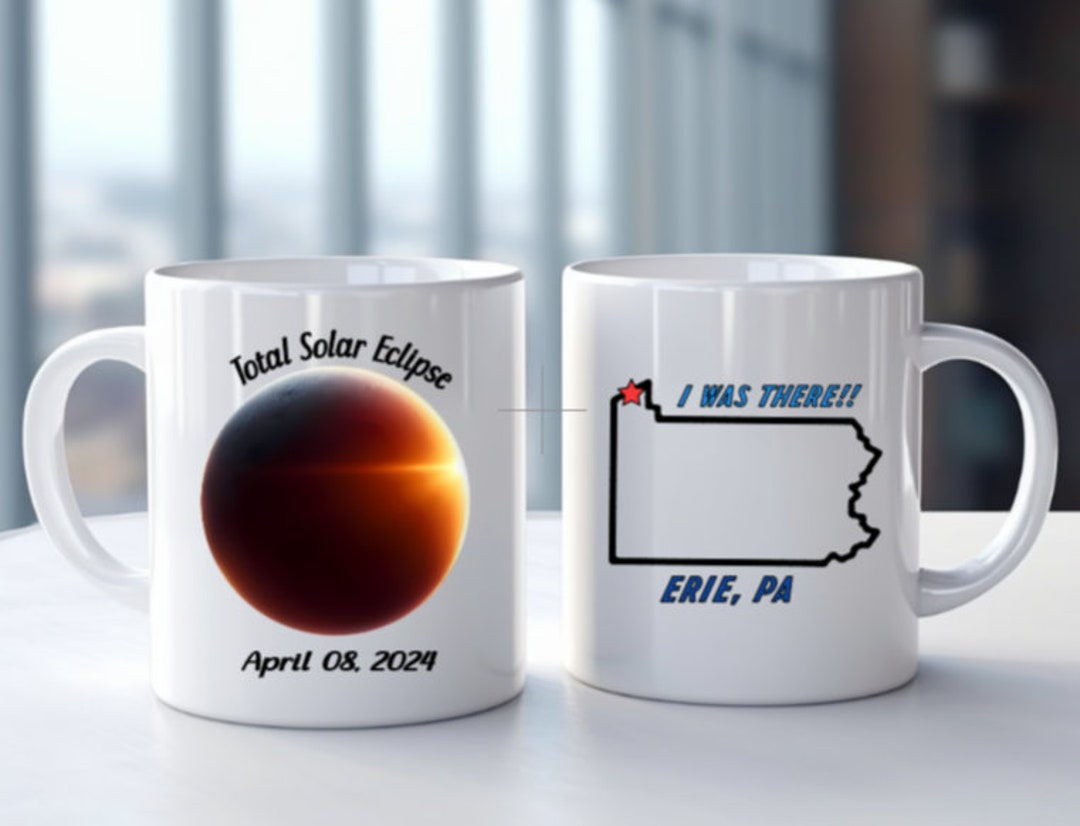 Solar Eclipse Mug Total Solar Eclipse Mug Totality Mug Path of Totality ...
