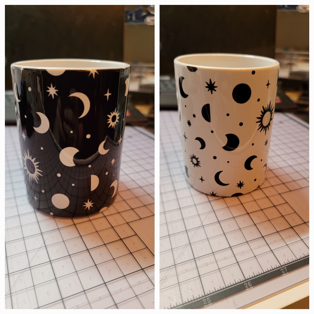 Celestial Coffee Mug ~ Moon Coffee Mug ~ Space Coffee Mug ~ Stars ...