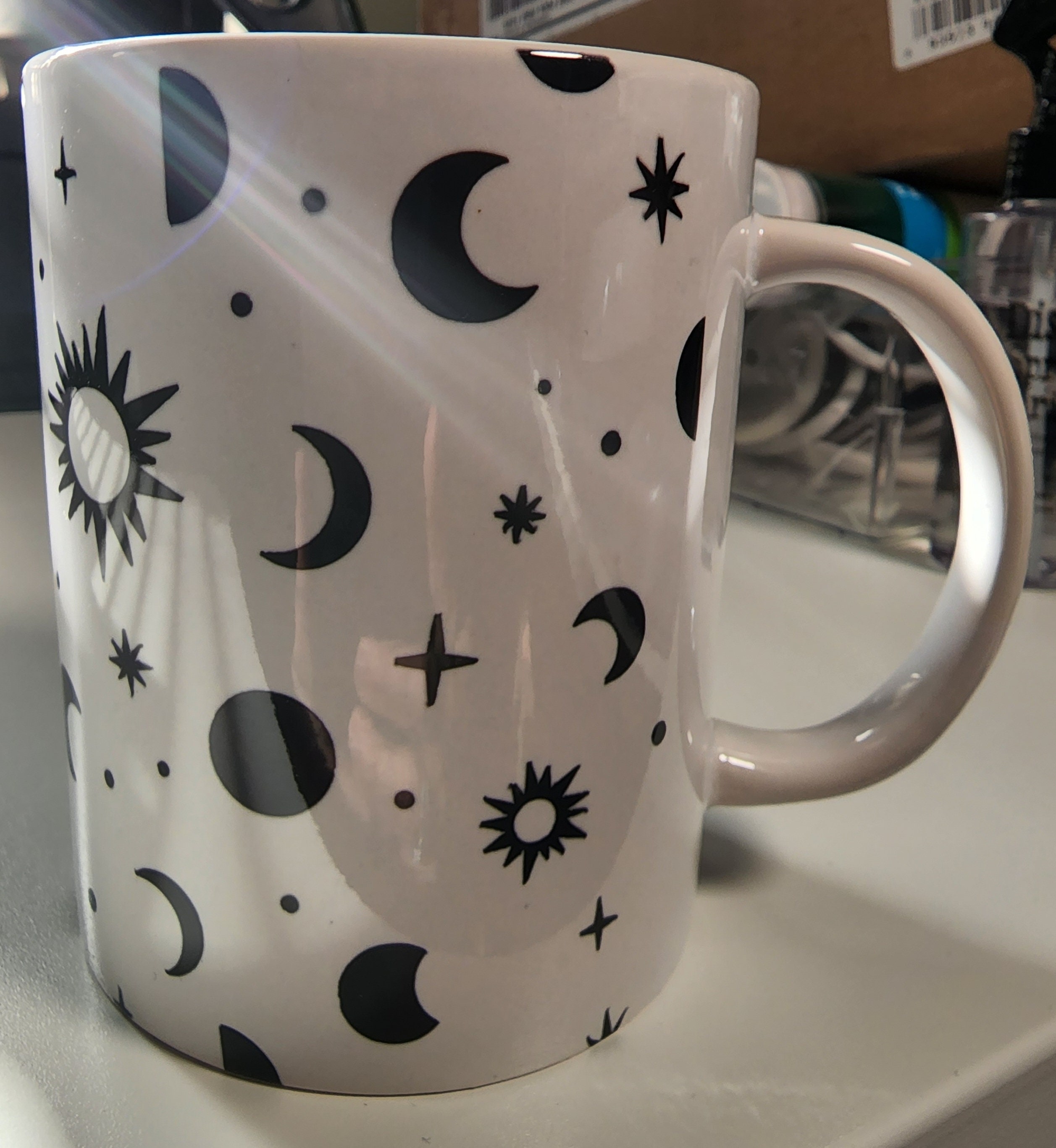 Celestial Coffee Mug ~ Moon Coffee Mug ~ Space Coffee Mug ~ Stars ...